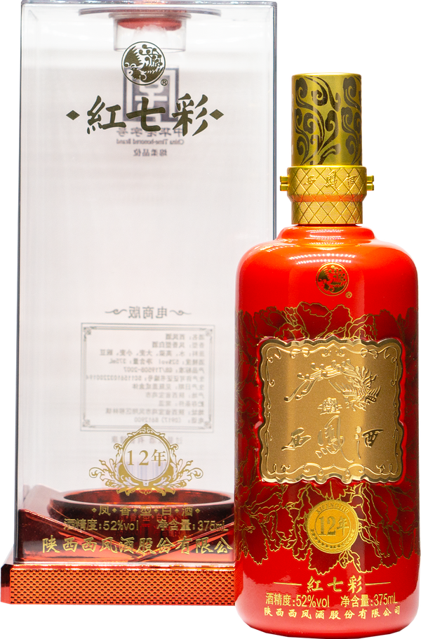 Buy XiFeng Red 12 Year online | 线上购买西凤酒红七彩十二年 – Baijiu America